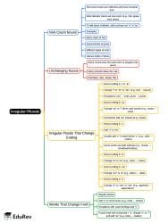 Mind Map: Irregular Plurals - English Grammar Class 5 PDF Download