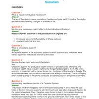 Textbook Solutions: Industrial Revolution and Capitalism and Socialism ...