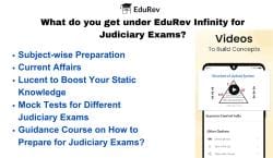 What do you get under Infinity Package for Judiciary? - Judiciary Exams PDF Download