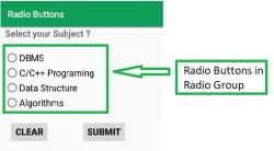 How to add Radio Buttons in an Android Application? - Software ...