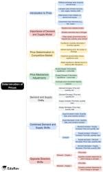 Mind Map: Determination of Prices - Business Economics for CA ...