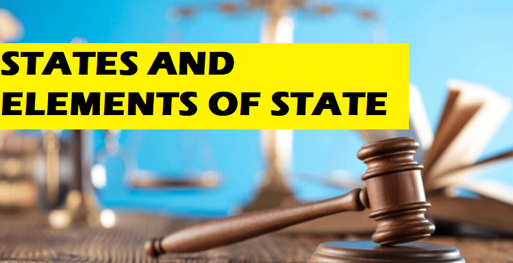 State and Elements of State - Public International Law - CLAT PG PDF ...