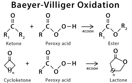 Baeyer-Villiger Oxidation and Rearrangement - Chemistry Optional Notes