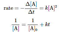 Integrated Rate Laws (Zeroth, First, and second order reactions ...
