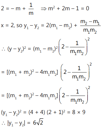 Revision Notes Parabola - (Maths) for JEE Main and Advanced PDF Download