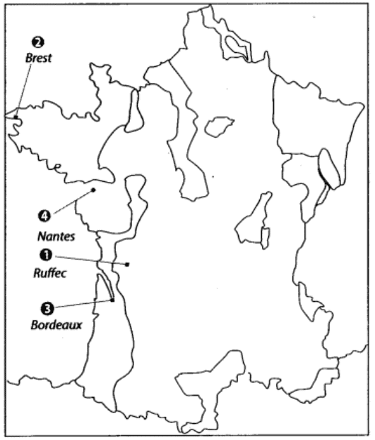 Map Based Questions The French Revolution - Class 9 PDF Download