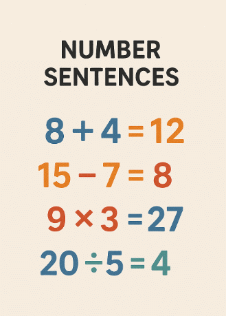 Number Sentences (Term 1) Chapter Notes - for Grade 6 PDF Download