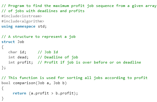 Job Sequencing Problem - Algorithms - Computer Science Engineering (CSE ...