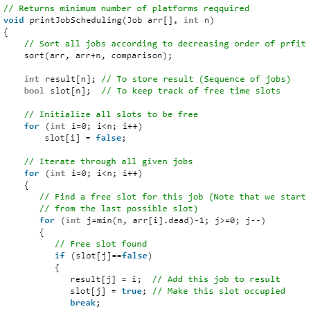 Job Sequencing Problem - Algorithms - Computer Science Engineering (CSE) PDF Download