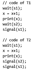 Previous Year Questions: Process Synchronization - Operating System - Computer Science ...