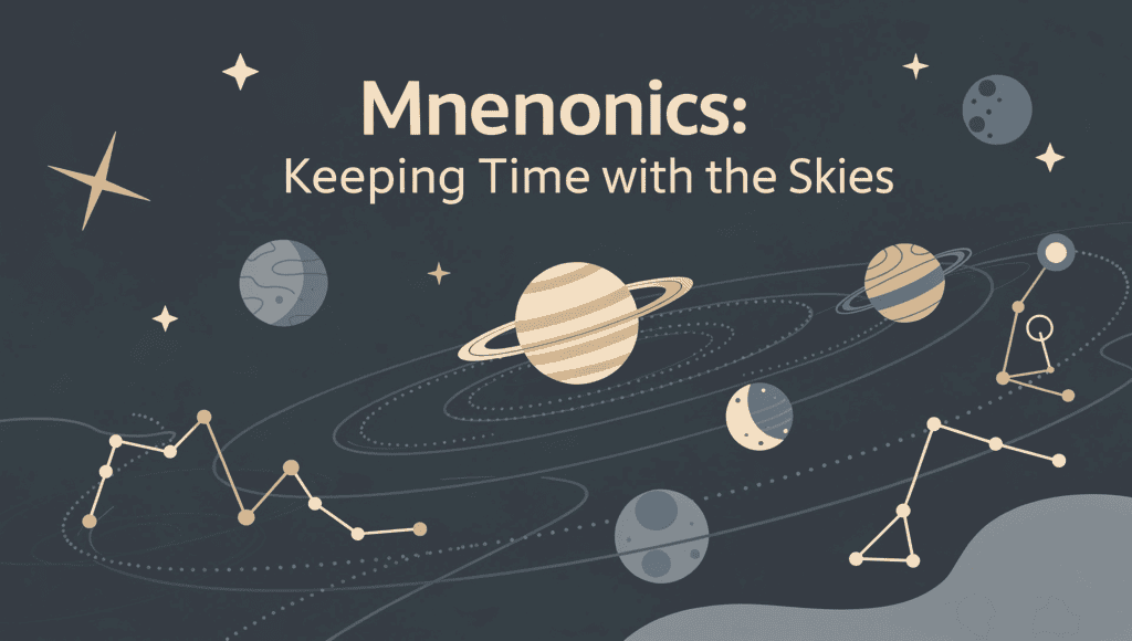 Mnemonics: Keeping Time with the Skies - Science Curiosity Class 8 ...