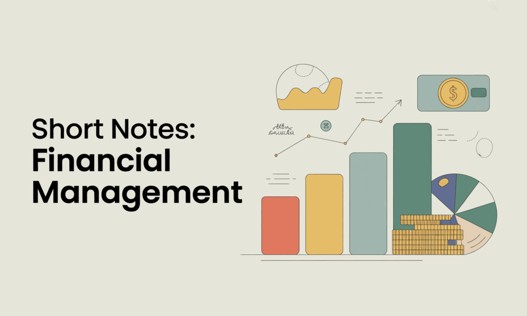 Short Notes Financial Management - Business Studies (BST) Class 12 ...