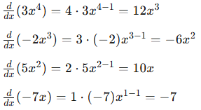 Derivative Rules: Constant, Sum, Difference, and Constant Multiple ...