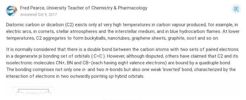 Why C2 molecule doesn't formed..?? Related: NCERT Solutions - Carbon ...