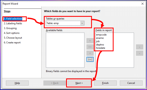 Create forms and Reports using the wizard - Class 10 PDF Download Create forms and Reports using the wizard - Class 10 PDF Download