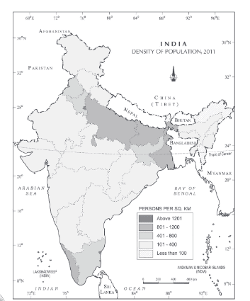 Population Distribution, Density, Growth and Composition Class 12 Geography