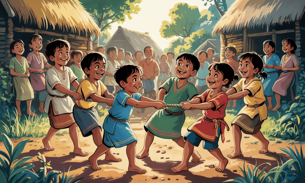 Class 4 English Summary Chapter 8 The Lagori Champions