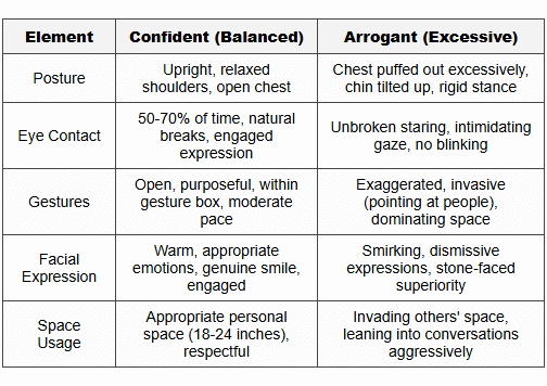 Using Body Language to Look Confident - How to Speak with Confidence ...