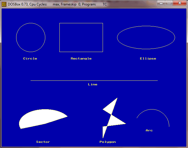 Some Basic Programs Of Computer Graphics C Language Computer Science Engineering Cse Pdf 7797