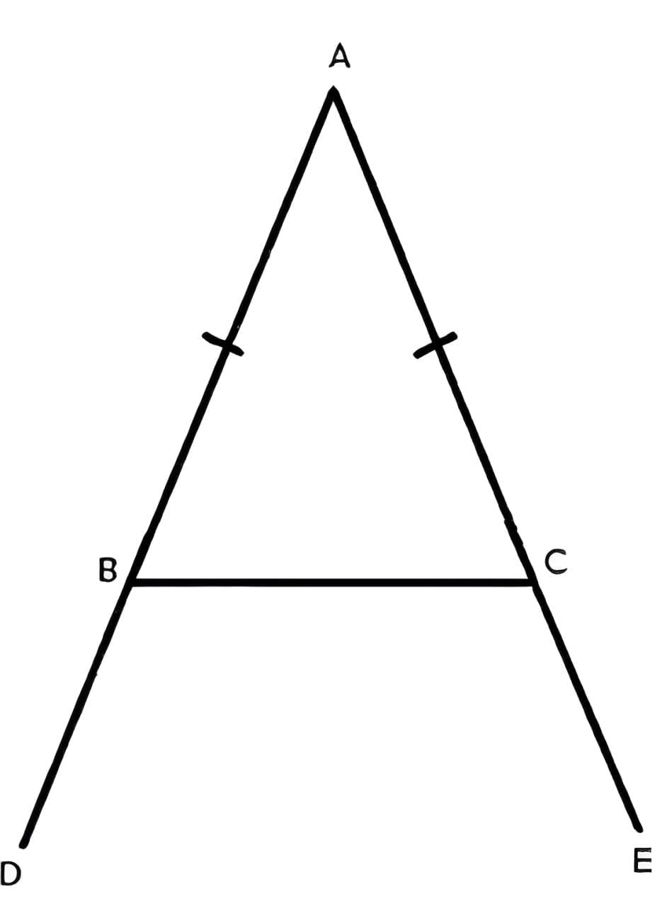 Isosceles Triangles Chapter Notes - Mathematics Class 9 ICSE PDF Download