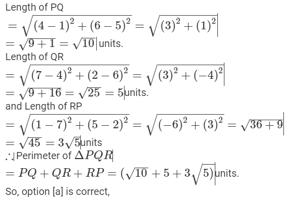 Class 10 Maths Chapter 7 Case Based Questions - Coordinate Geometry