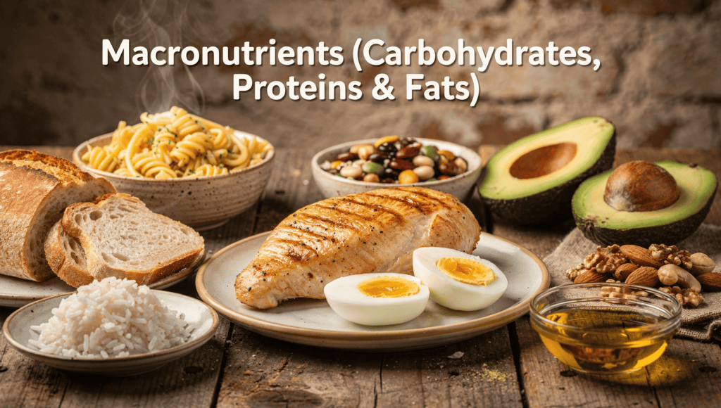 Macronutrients (Carbohydrates, Proteins and Fats) - Nutrition Basics ...