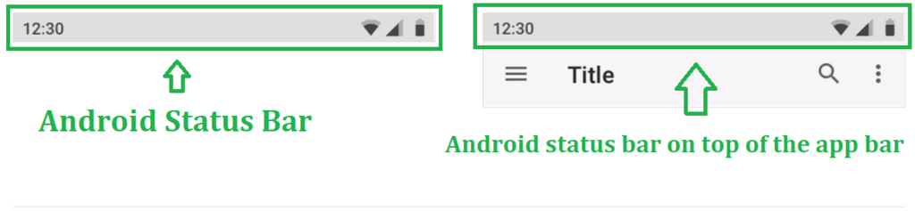 What Are the Different Types of Bars Available on Android? - Software ...