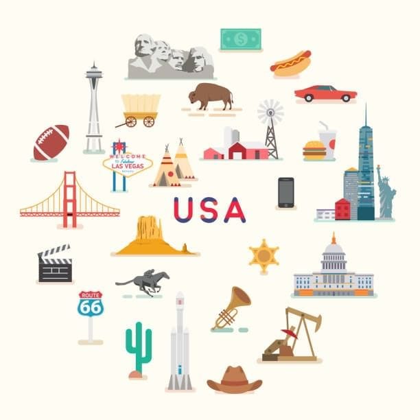 American Symbols, Landmarks, and Monuments Chapter Notes - Social Studies