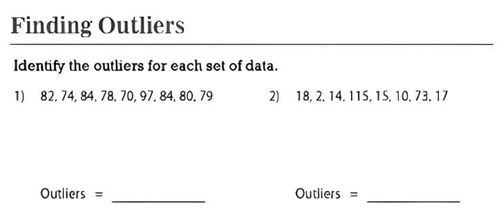 Finding Outliers Important Questions - Class 7 Maths (Ganita Prakash ...