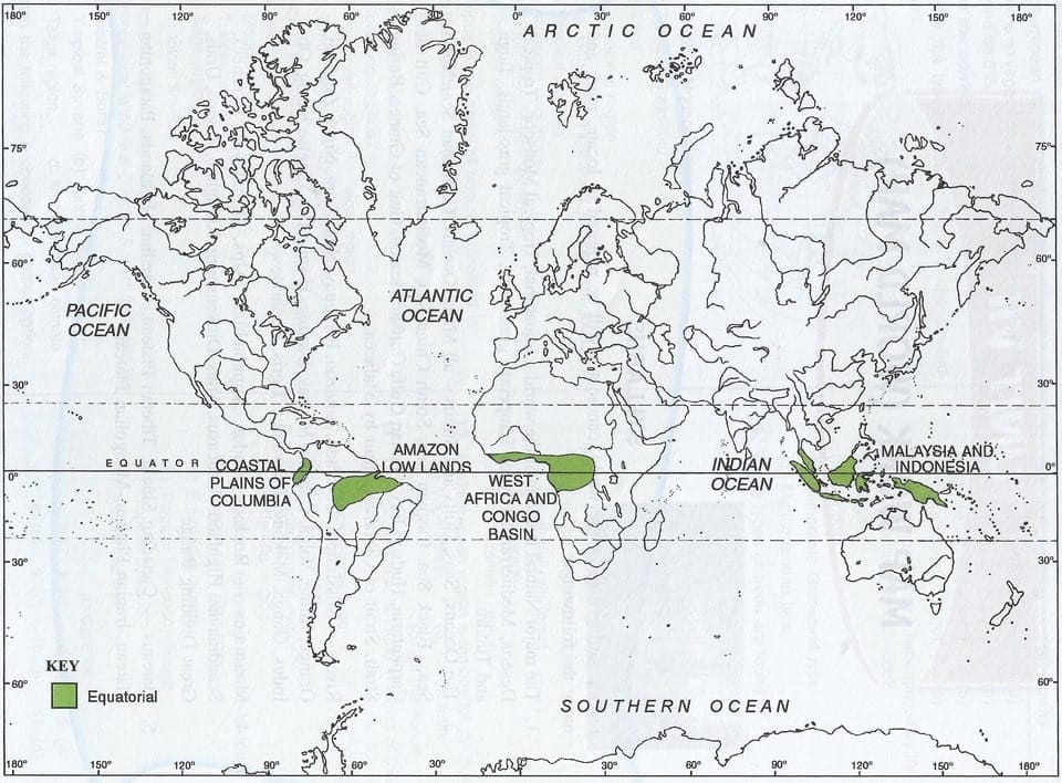 Veena Bhargava Textbook Solutions Natural Regions of the World - Geography
