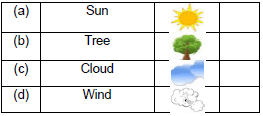 A Smile/The Wind and the Sun - 1 Class 2 Worksheet English Unit 3