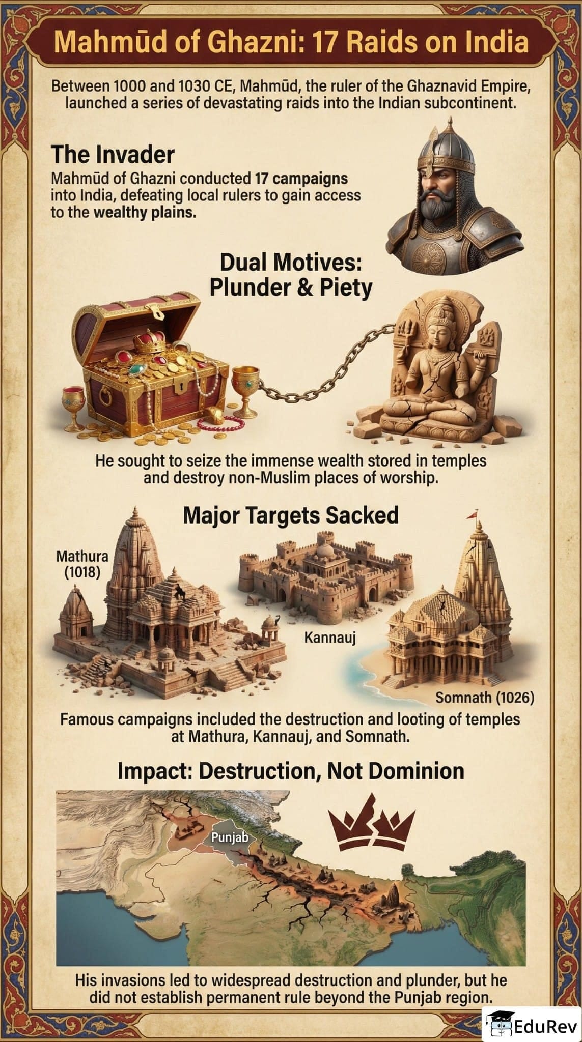 Infographics Turning Tides 11th and 12th Centuries - Social Science Class