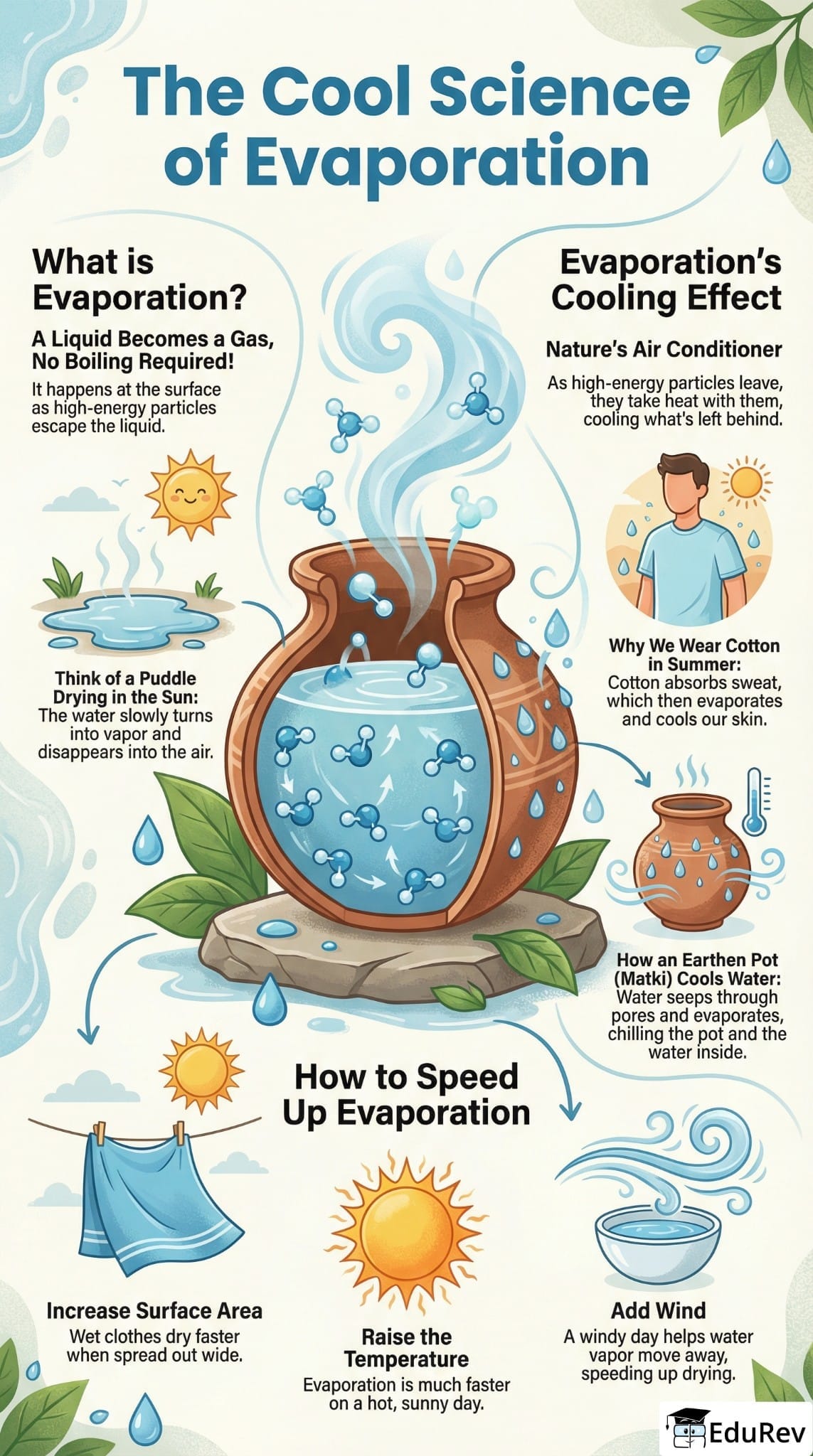 Infographics: Matter in Our Surroundings - Science Class 8 PDF Download