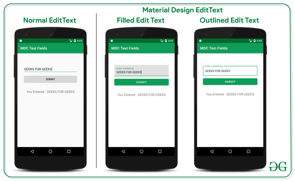 Material Design EditText in Android with Examples - Software ...