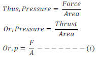 Thrust and Pressure - Chapter Notes, Science CBSE Class 9 PDF Download