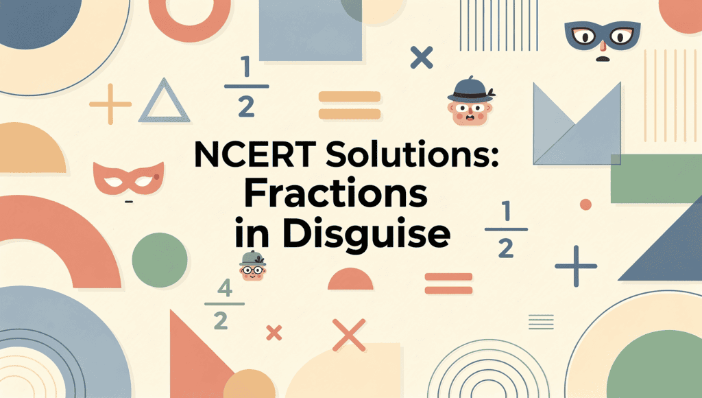 NCERT Solutions for Class 8 Maths Fractions in Disguise PDF Download