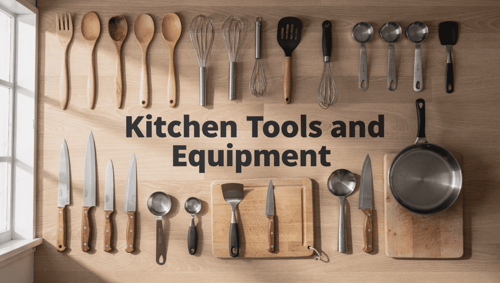 Kitchen Tools and Equipment - Cooking Basics for Teens - Class 7 PDF ...