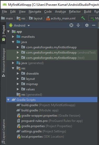 Android Project folder Structure - Software Development PDF Download