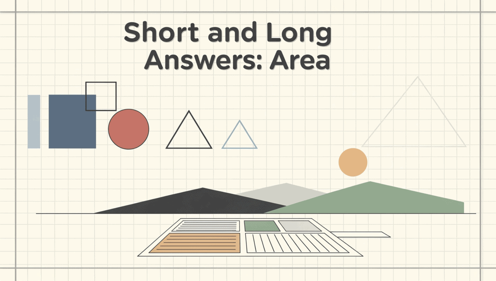 Short and Long Question Answers: Area - Mathematics (Maths) Class 8 PDF ...