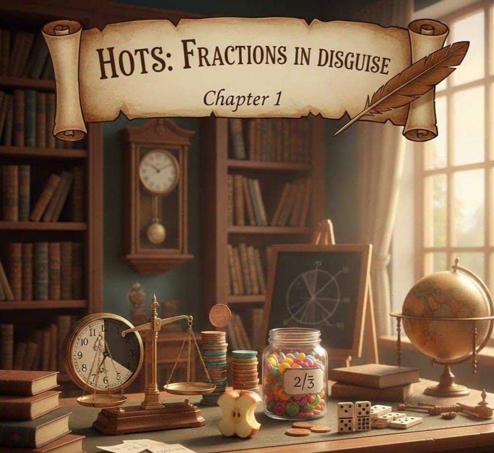 HOTS Question Answers Fractions in Disguise - (Maths) Class 8 PDF Download