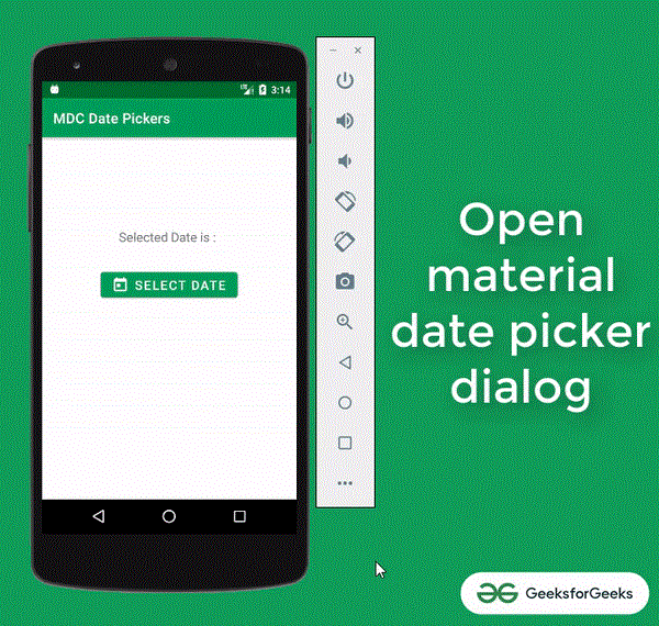 More Functionalities of Material Design Date Picker in Android - Software Development PDF Download