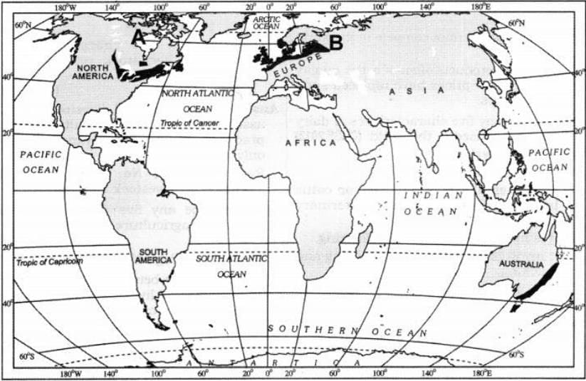Map Based Work: Primary Activities - Geography Class 12 - Humanities ...
