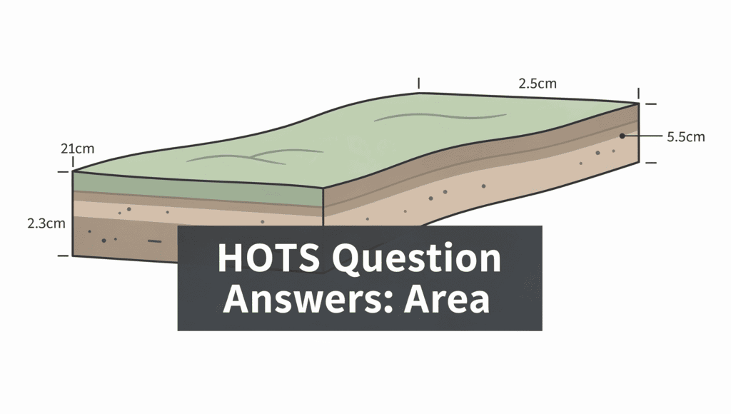 HOTS Question Answers Area - (Maths) Class 8 PDF Download