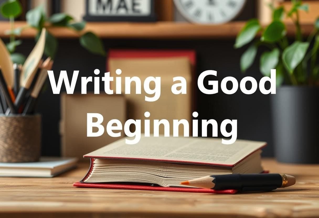 Writing a Good Beginning - From Ideas to Stories: Creative Writing ...